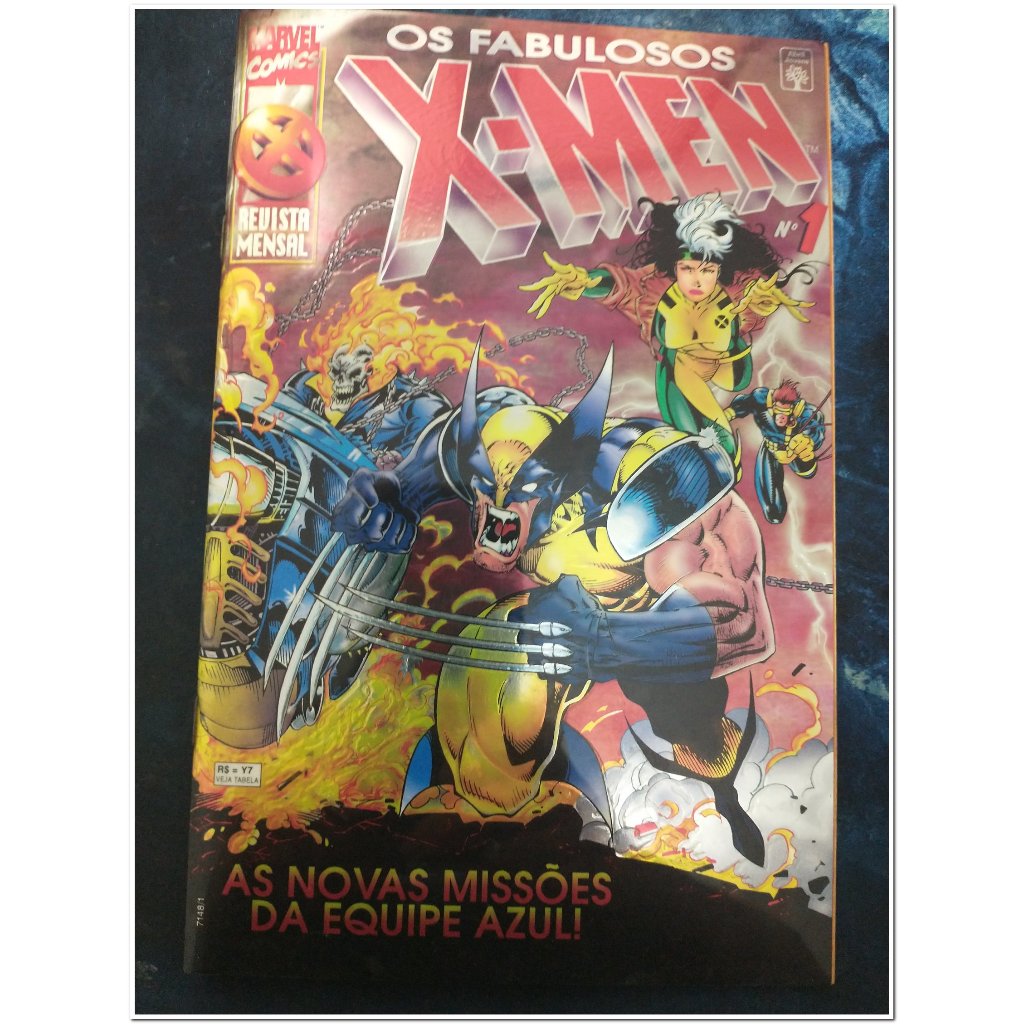 Marvel - HQ - Os Fabulosos X-MEN Números 1(capa especial) - 7 | Shopee Brasil