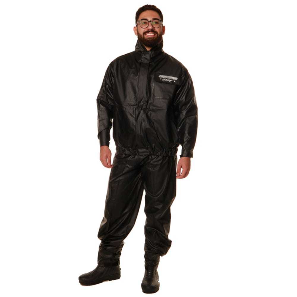 Capa Roupa PVC Luxo De Chuva California Racing | Shopee Brasil