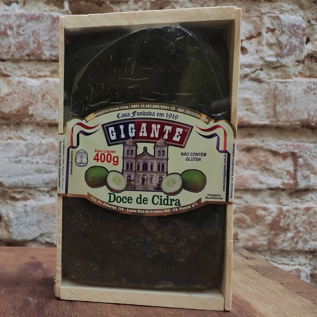 Doce de Cidra em Barra Gigante 400 Gramas | Shopee Brasil
