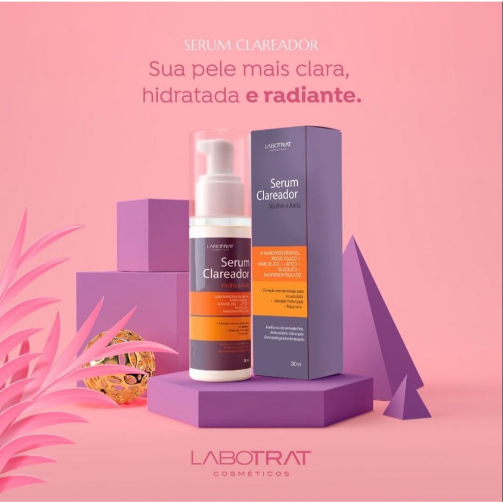 Labotrat Serum Clareador Axila e Virilha 30ml | Shopee Brasil
