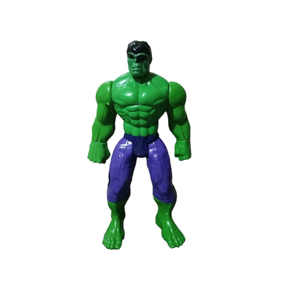 HULK - Bonecão Articulado Gigante +/- 42 cm - Cabeça, Pernas e Braços ...
