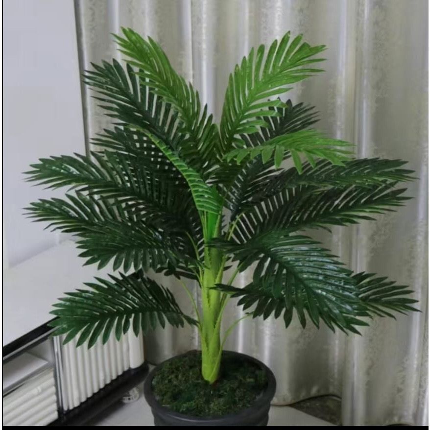 Planta Artificial Arvore Coqueiro Artificial Decoracao | Shopee Brasil