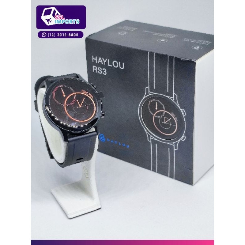 Relógio Smartwatch Haylou RS3 | Shopee Brasil