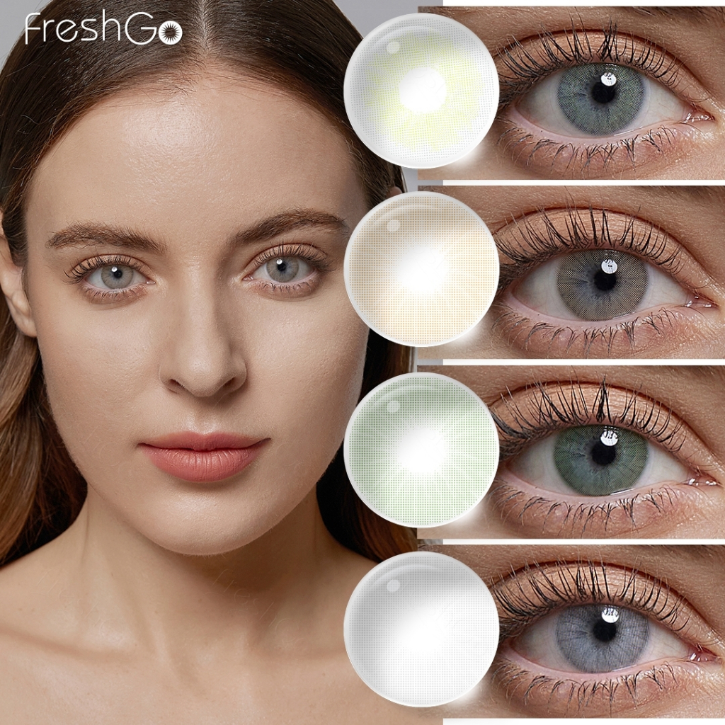 Freshgo Rio Lente De Contato Coloridas Natural Anual Uso Com Caixa 1 Par Brasil envia entrega ...