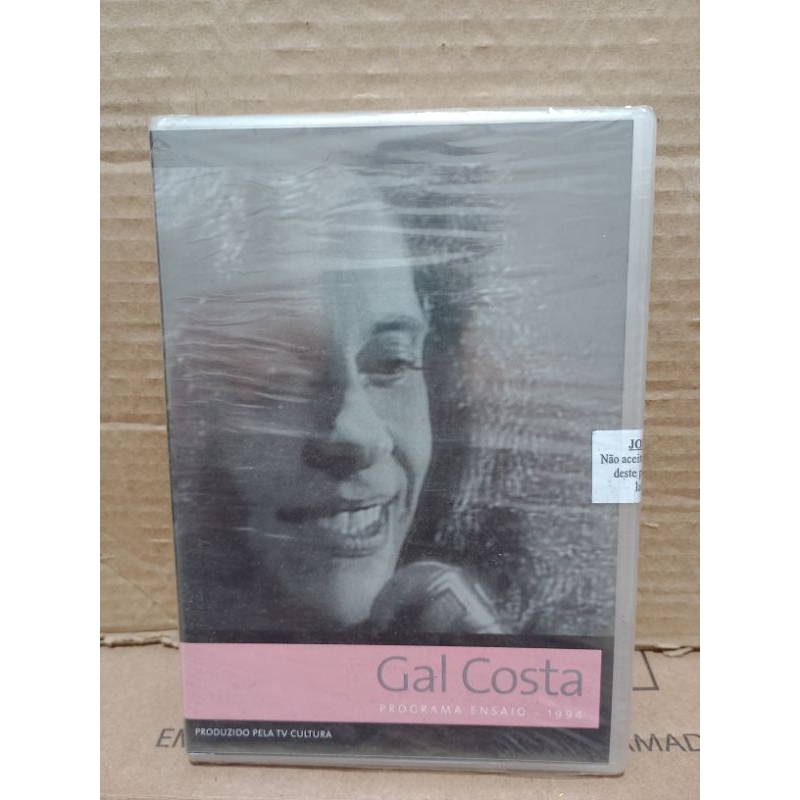 DVD GAL GOSTA- PROGRAMA ENSAIO TV CULTURA 1994 (ORIGINAL/LACRADO) | Shopee Brasil