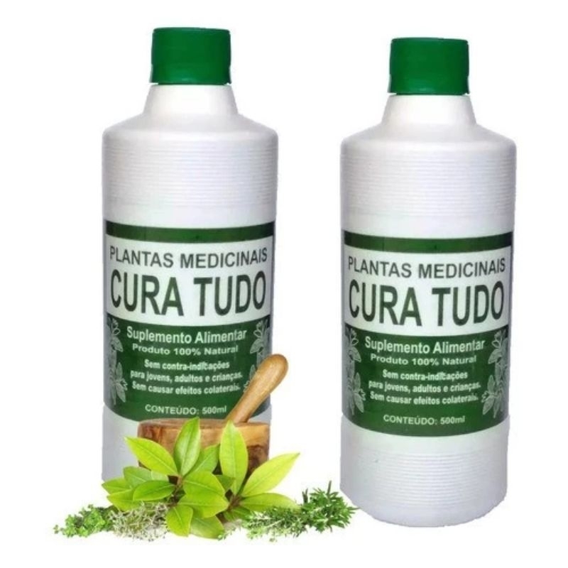 kit 3 unidades Cura Tudo ORIGINAL - 500ml | Shopee Brasil