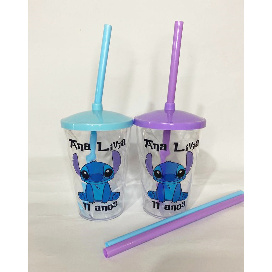 100 Copos Twister Shake C/ Tampa E Canudo Personalizado 300 ml | Shopee ...