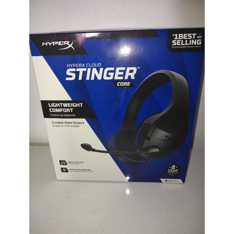Headset HyperX Cloud Stinger Core - PS4/PS5/PC | Shopee Brasil
