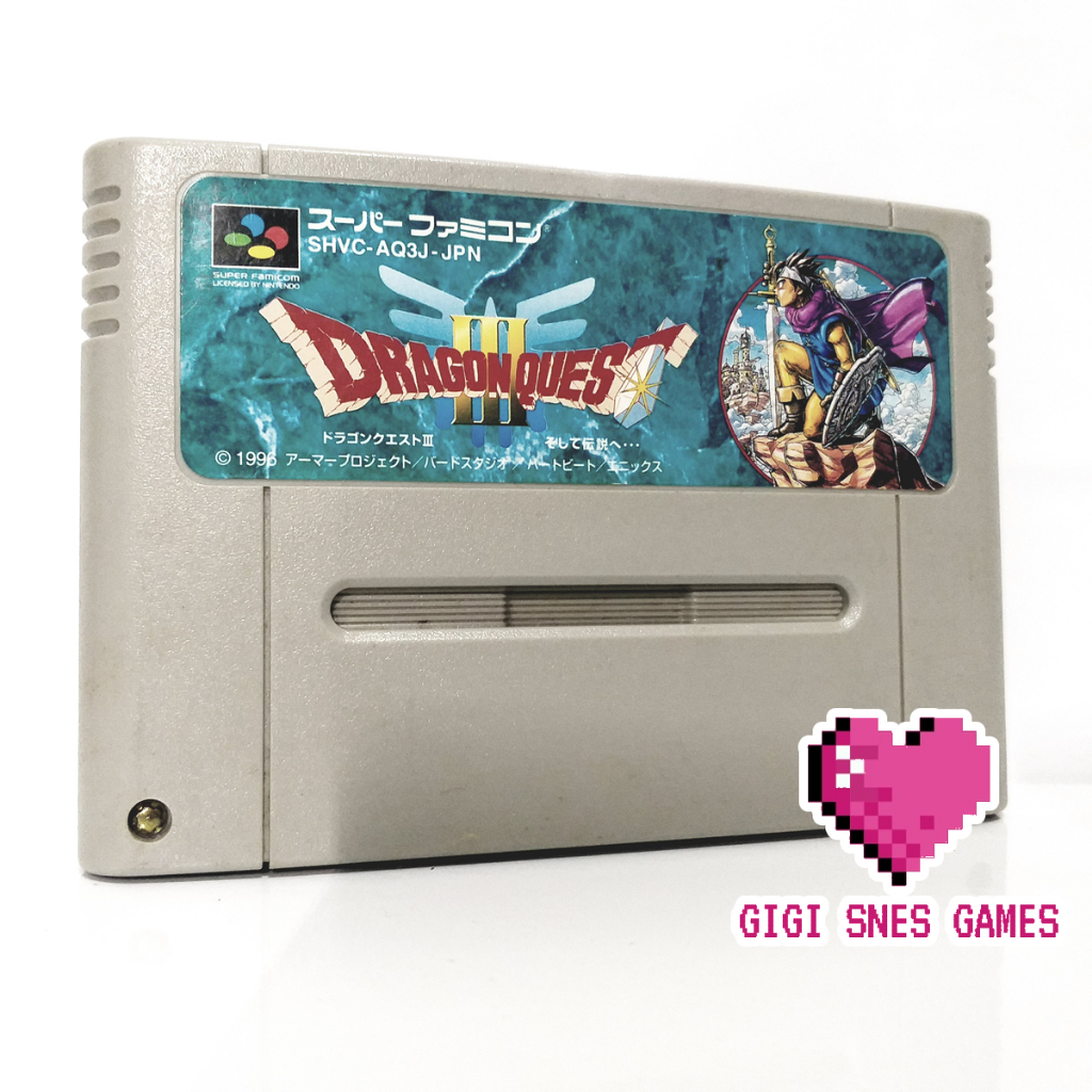 Jogo ORIGINAL Dragon Quest 3 para Super Nintendo ( SNES / SFC ...