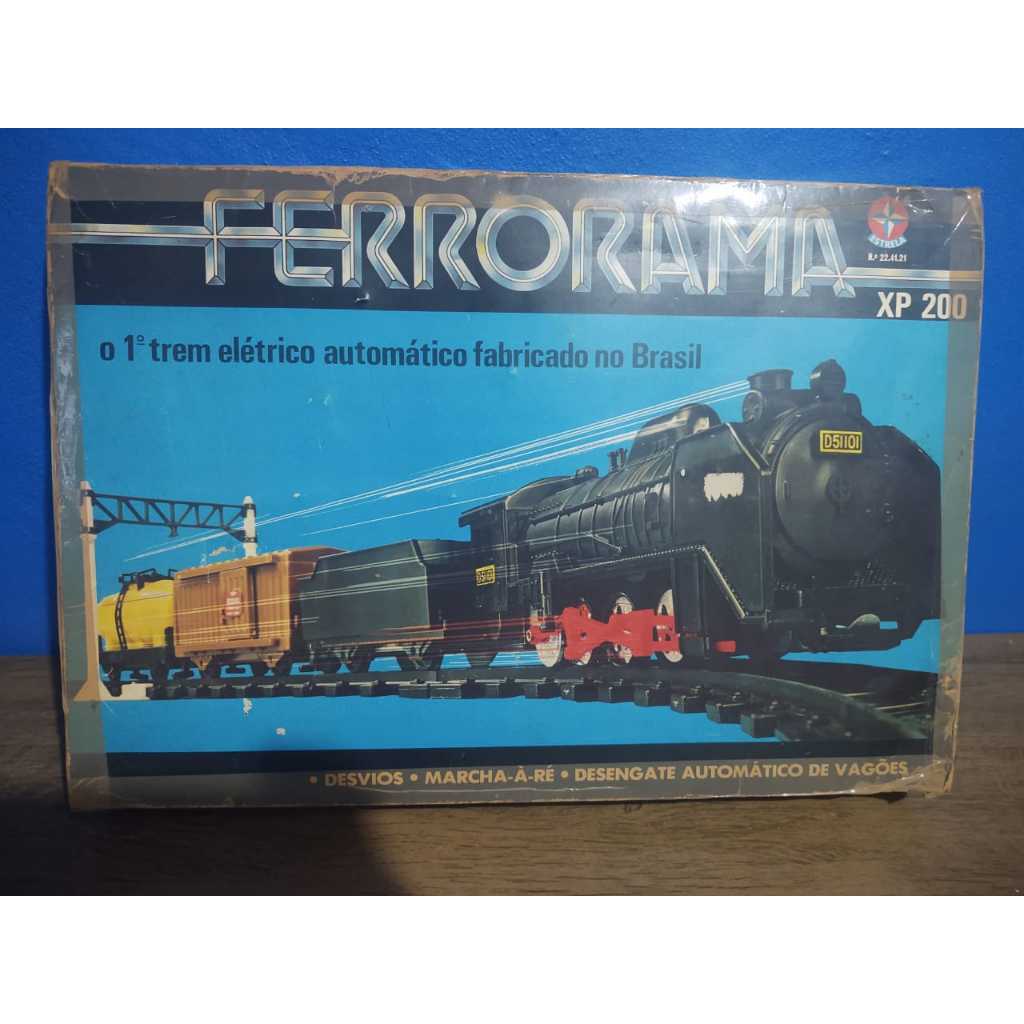 Ferrorama Xp 200 Estrela - Antigo Década De 80 | Shopee Brasil
