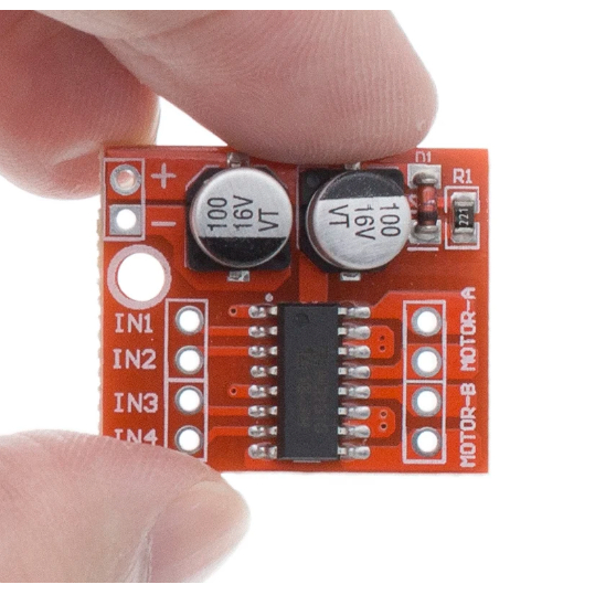Mini Ponte H L298N Controle de 2 Motor DC PWM, Arduino, ESP32 ...