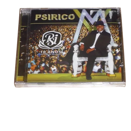 Cd Psirico 10 Anos Ao Vivo Em Salvador Original Lacrado | Shopee Brasil