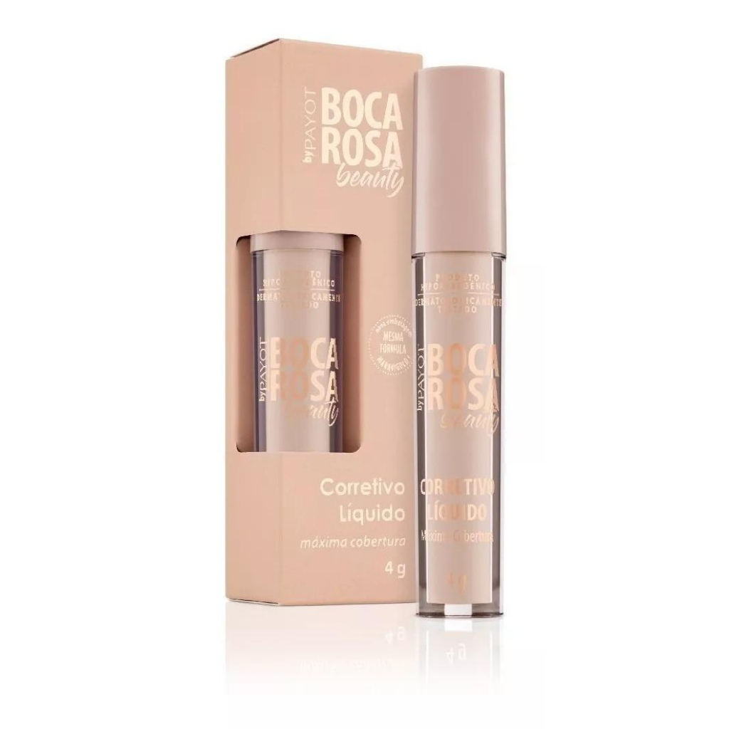 Corretivo Líquido Jasmim Boca Rosa Beauty By Payot 4g | Shopee Brasil