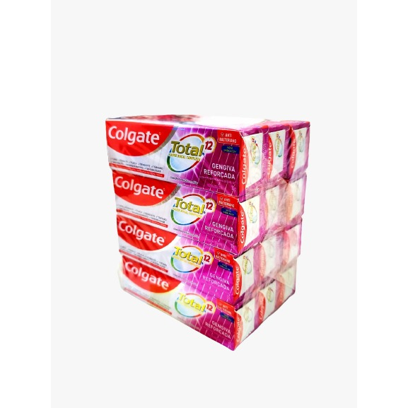 Creme Dental Pasta de Dente Colgate Total 12 com 30g | Shopee Brasil