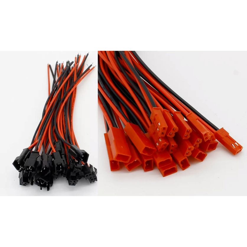 KIT Conector Drones Aeromodelo Automodelo JST macho e fêmea | Shopee Brasil