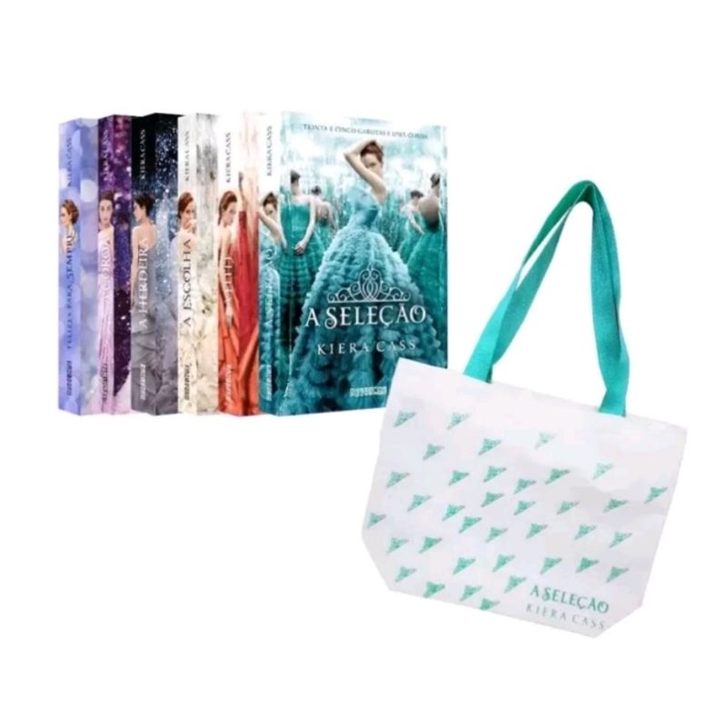 Box Com 6 Livros Da Coleção A Seleção De Kiera Cass Novos E Lacrados