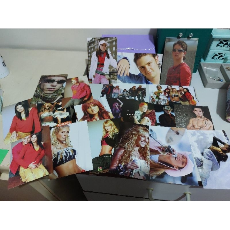 Kit RBD Rebelde Álbum, fotos, revistas, posters, RG, figurinhas ...