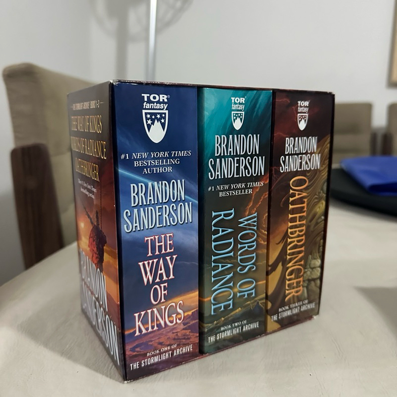 Box The way of kings - Brandon Sanderson (brochura importado) | Shopee ...