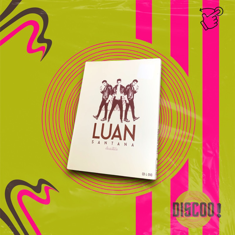 DVD + CD Luan Santana | Acústico | Shopee Brasil