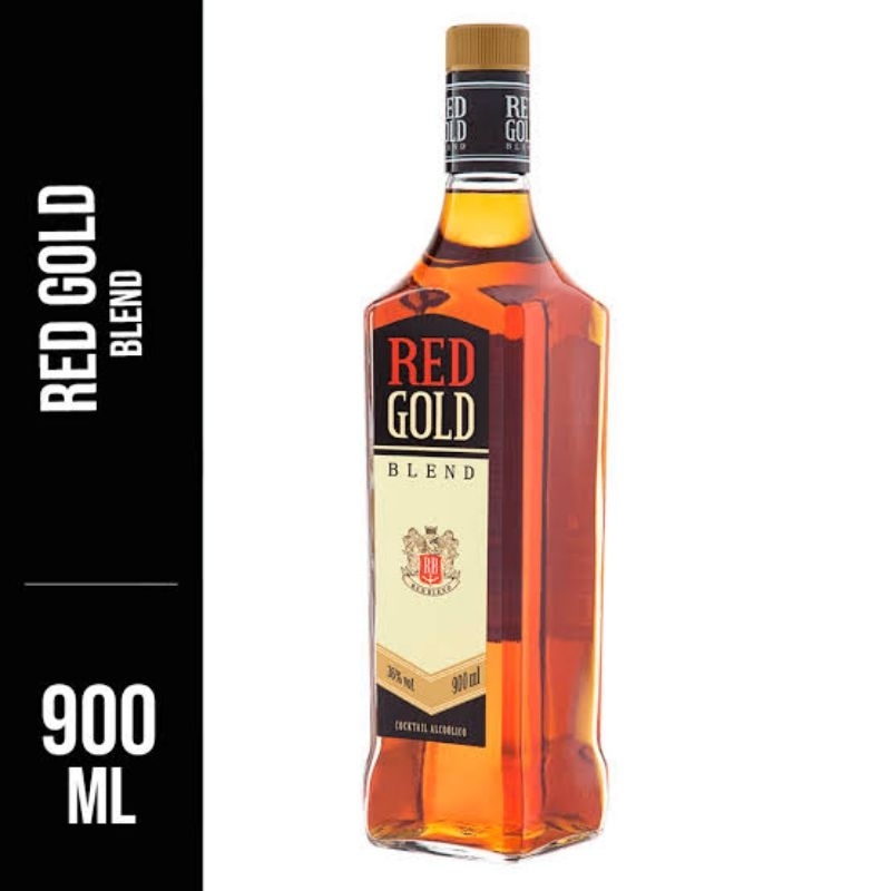 Whisky Red Blend Gold 900ml | Shopee Brasil