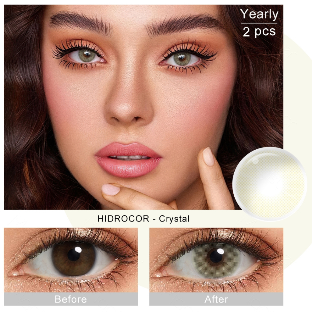 Freshgo Hidrocor Lentes De Contato Coloridas Natural 14.2 mm Brasil ...