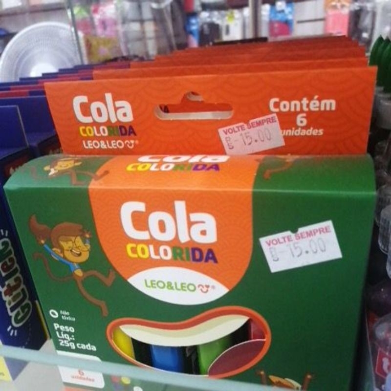 cola colorida leo leo | Shopee Brasil