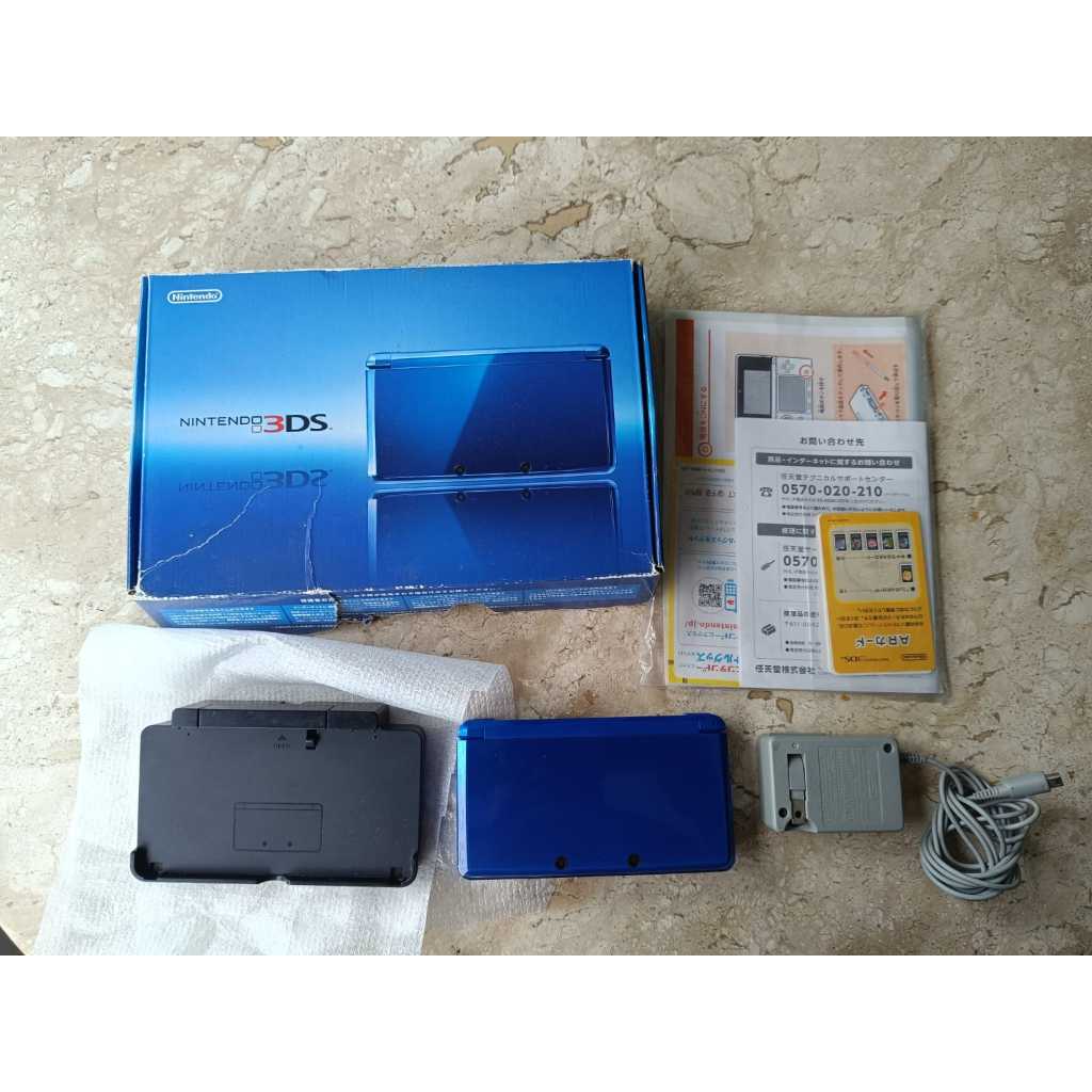 Nintendo 3ds Azul Desbloqueado Muito Conservado | Shopee Brasil