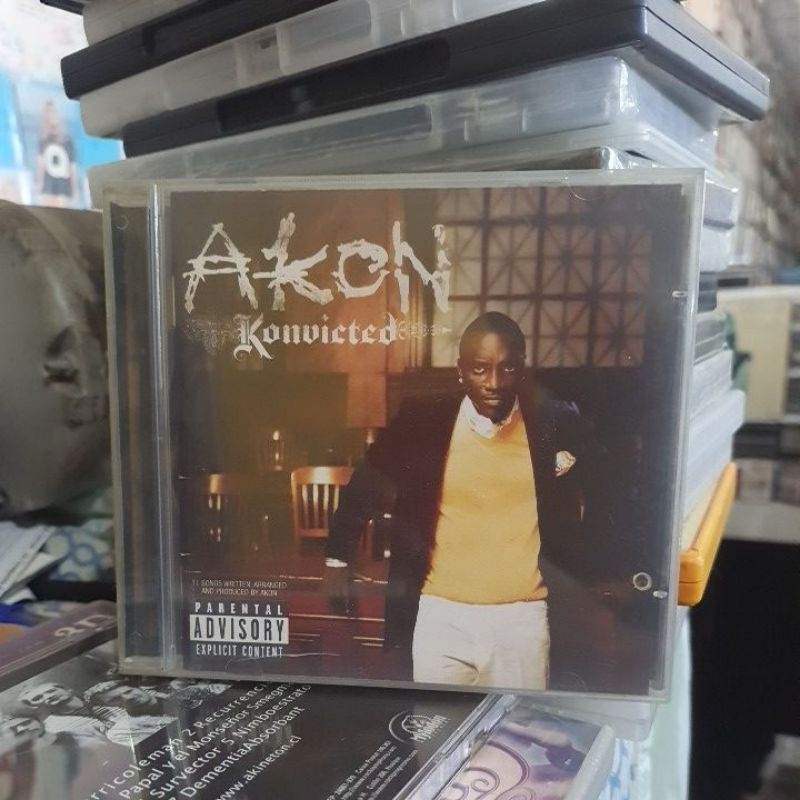 CD Akon - Konvicted (nacional) | Shopee Brasil