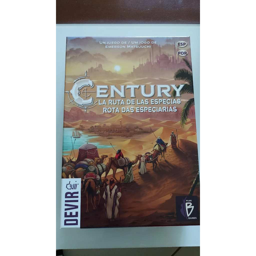 Century: Rota das Especiarias - Devir Seminovo (Sleevado) Jogo De Tabuleiro Board Game | Shopee ...