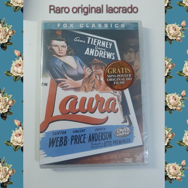 DVD duplo Laura 1944 original lacrado | Shopee Brasil
