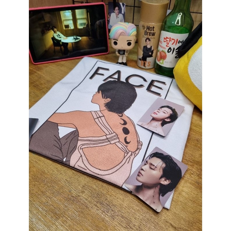 Camiseta Jimin - Face | Shopee Brasil