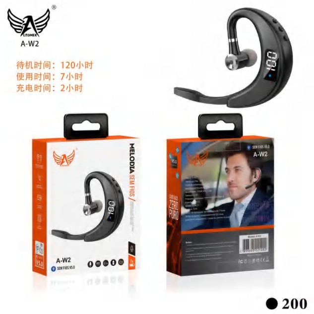 Fone de ouvido bluetooth com microfone lateral | Shopee Brasil