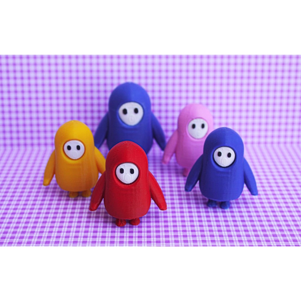 Boneco Fall Guys impresso 3D | Shopee Brasil