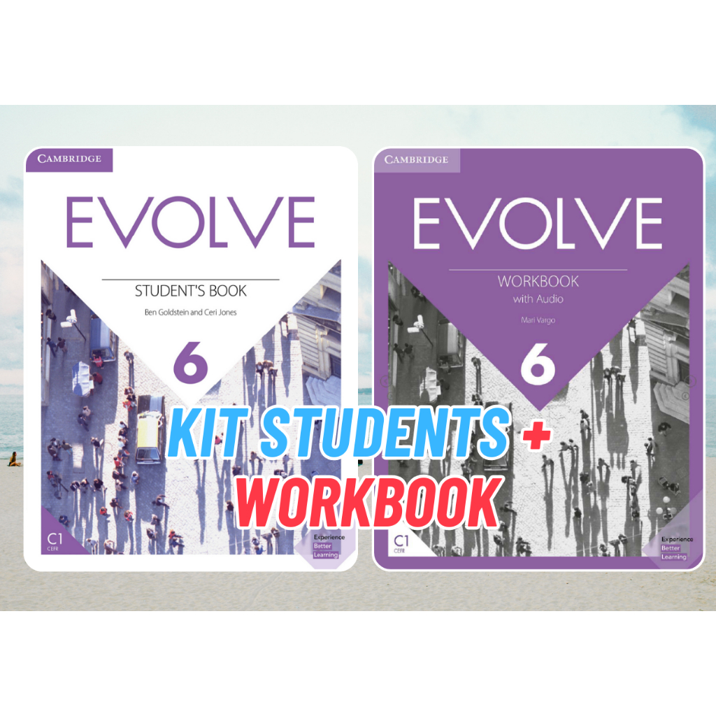 Evolve 6 Student's book + Workbook completo | Shopee Brasil