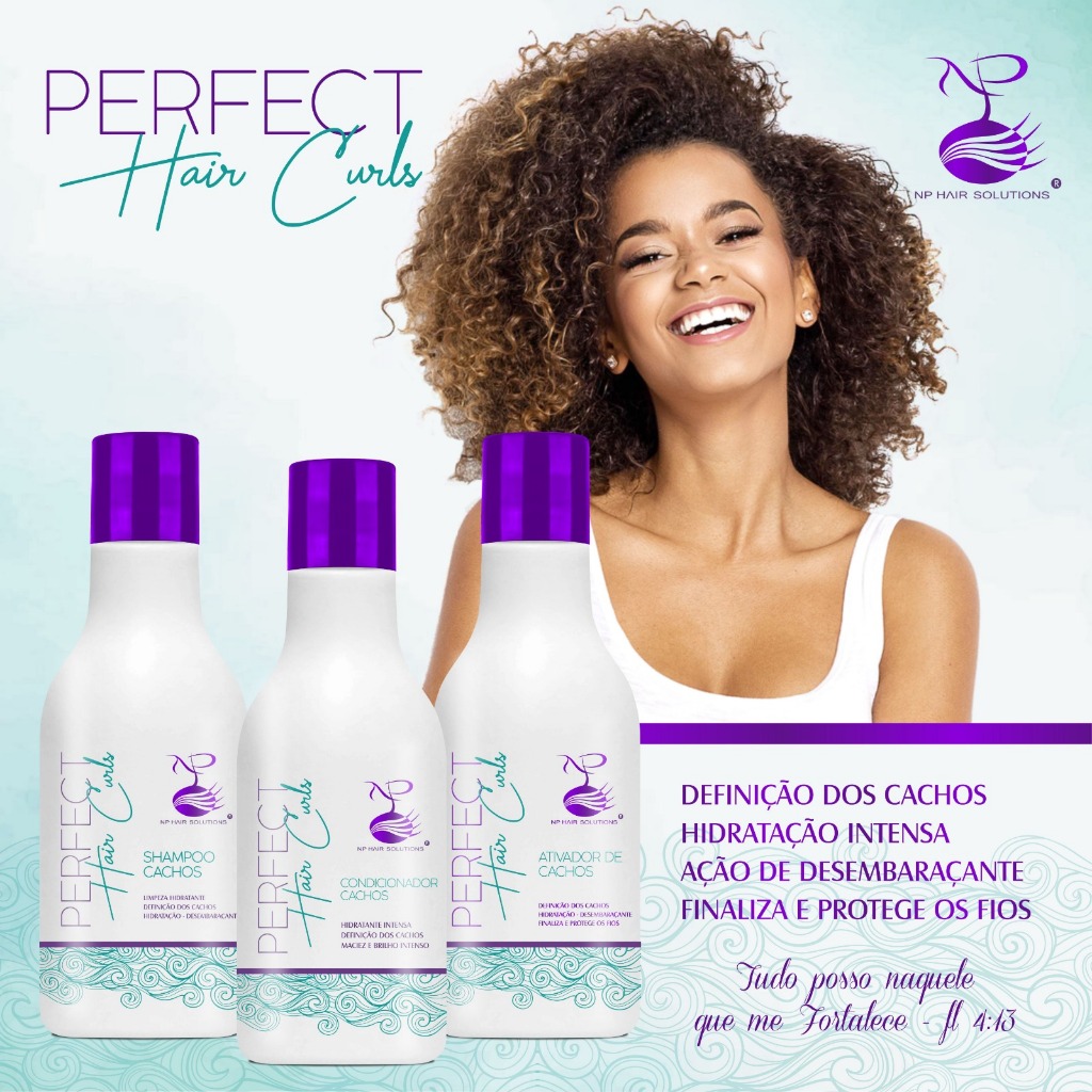 KIT CACHOS HAIR CURLS | Shopee Brasil