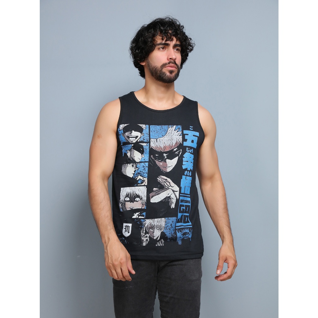 Anime Ogabel masculino Regatas Blusa Ogabel | Shopee Brasil