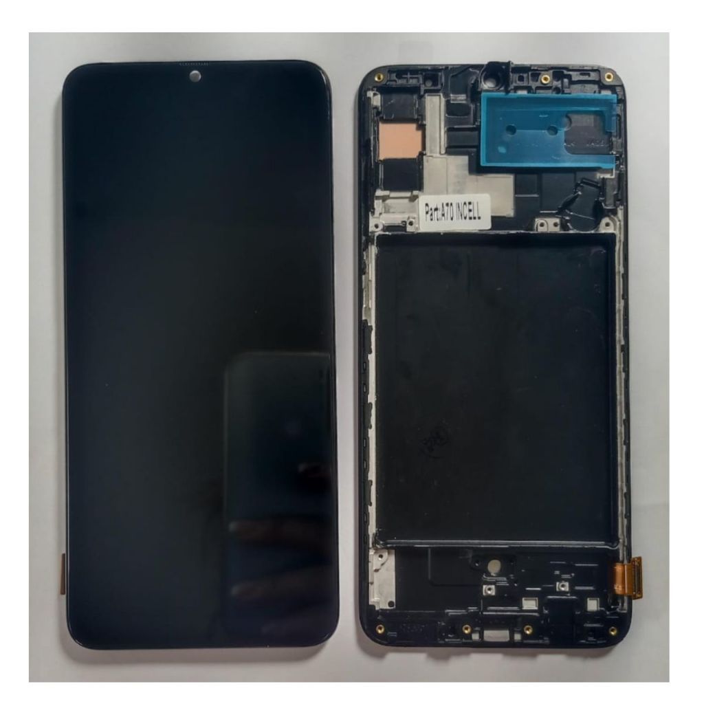 Tela Frontal Display Touch LCD Compatível A70 com aro | Shopee Brasil