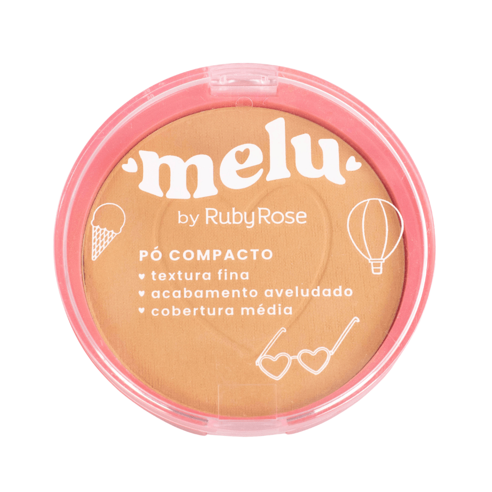 Pó Compacto Melu By Ruby Rose - MC60 | Shopee Brasil