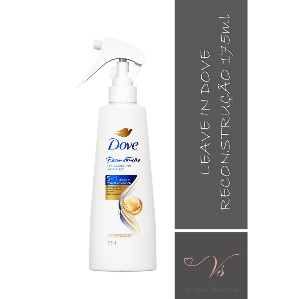 Leave In Dove Reconstrução 175ml | Shopee Brasil