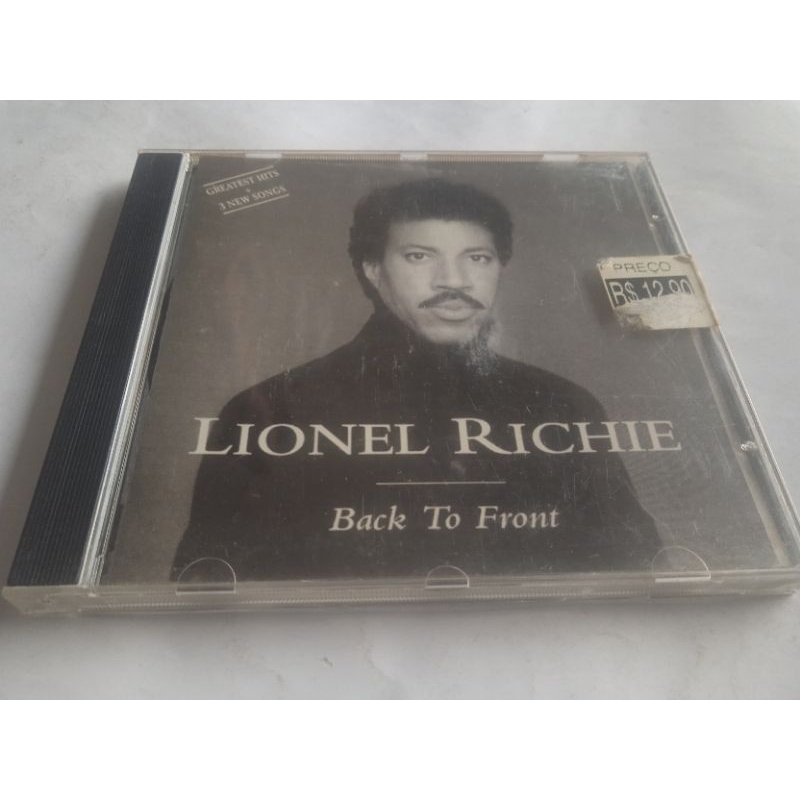 Cd Lionel Richie Back to Front | Shopee Brasil