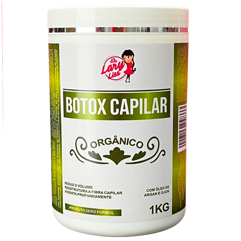 Botox Capilar Orgânico LaryLiss Brasil - 1kg | Shopee Brasil