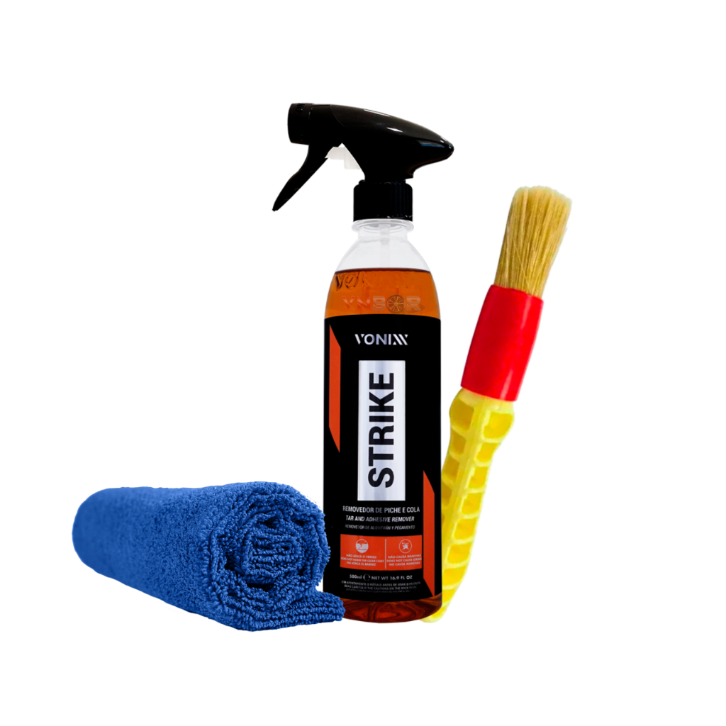 Strike 500ml Vonixx Removedor de Adesivo Piche Pixe Graxa Cola Tinta ...