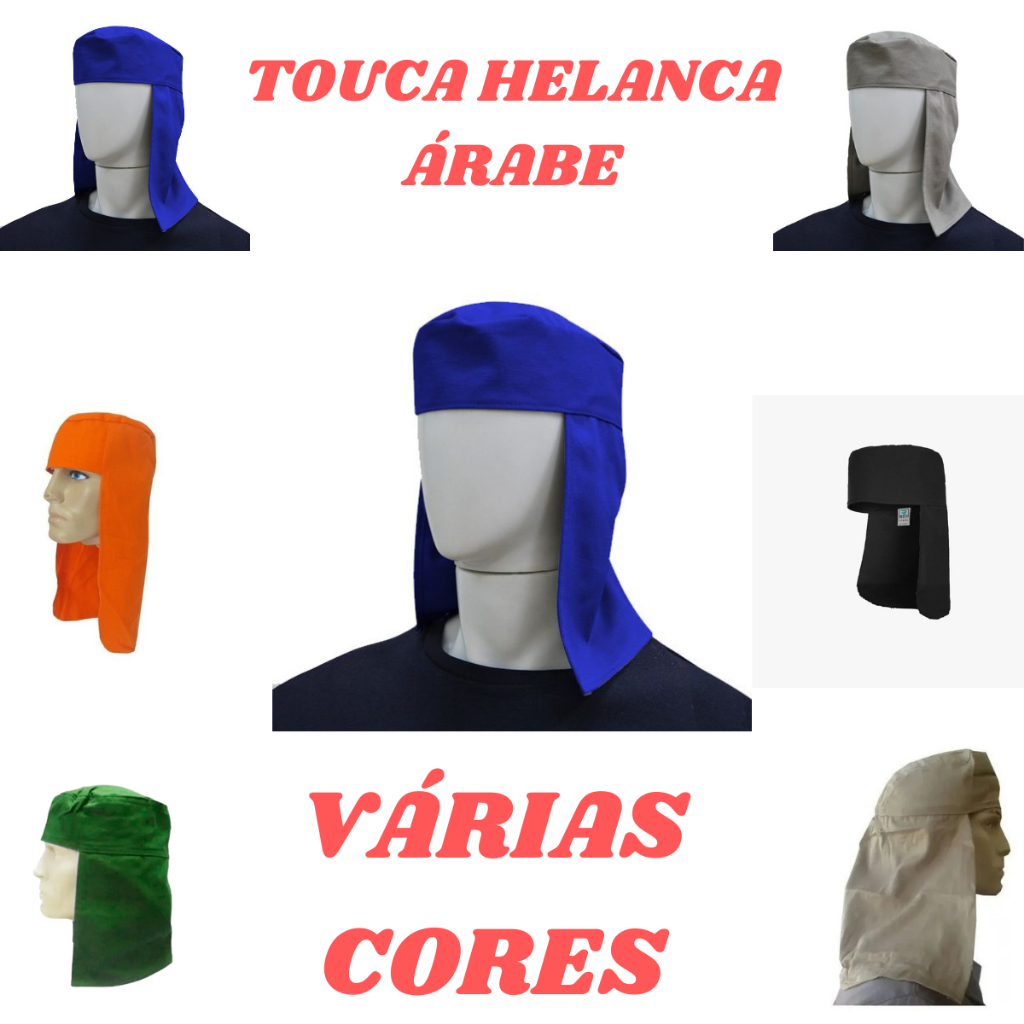 Touca Arabe Helanca Prime Varias Cores | Shopee Brasil