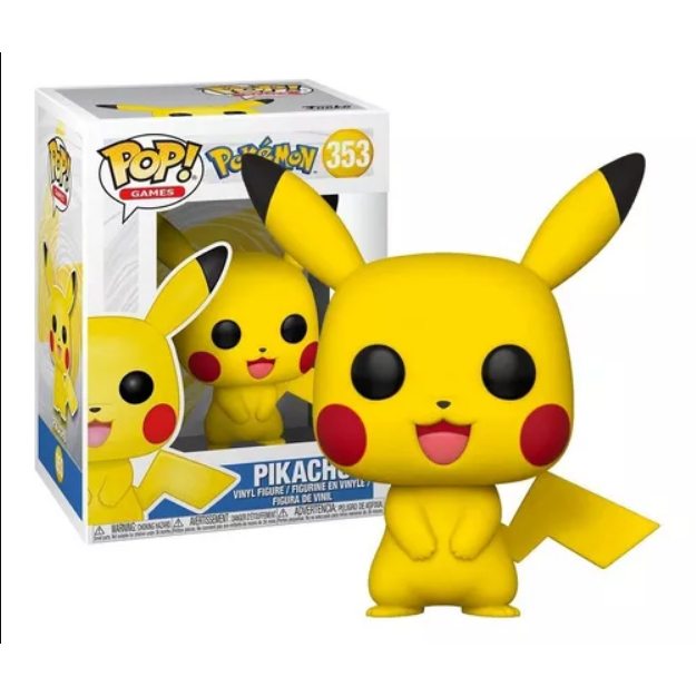 FUNKO POP POKÉMON - PIKACHU 353 | Shopee Brasil