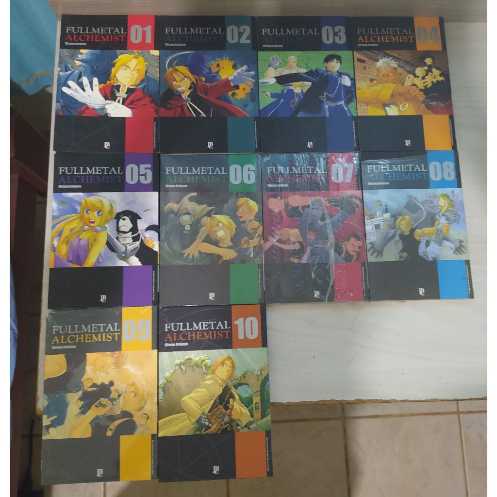 Coleção Mangás Fullmetal Alchemist (Volume 1 ao 10) | Shopee Brasil