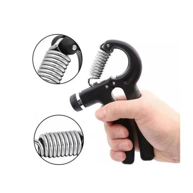 Hand Grip Flexor De Punho Com Mola Ajustável Antebraço Mãos | Shopee Brasil