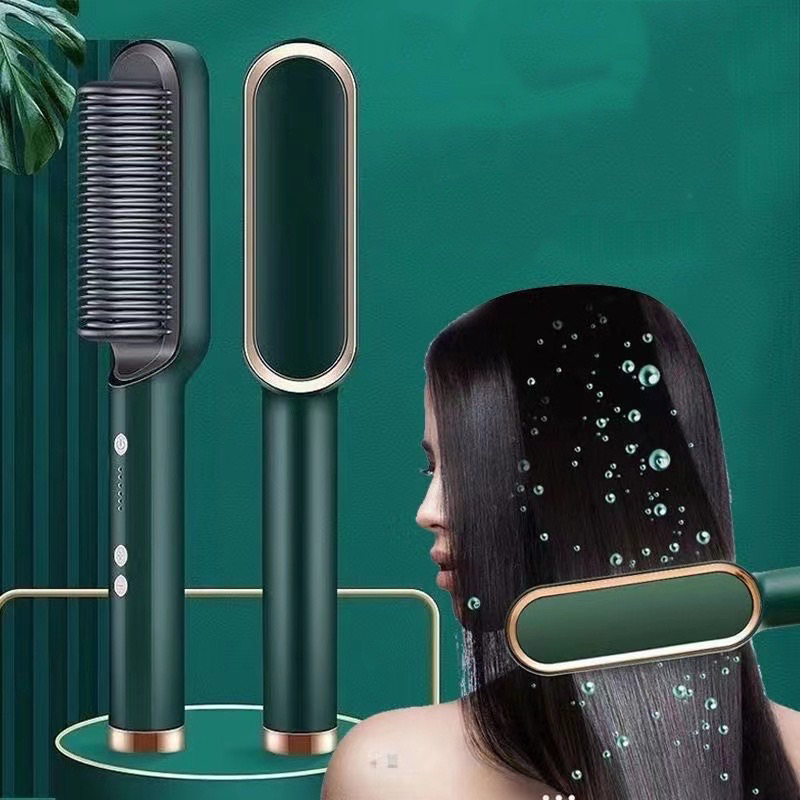 Escova Alisadora Anion Hair Pro 3 em 1 , Secador, Chapinha e Modelador ...