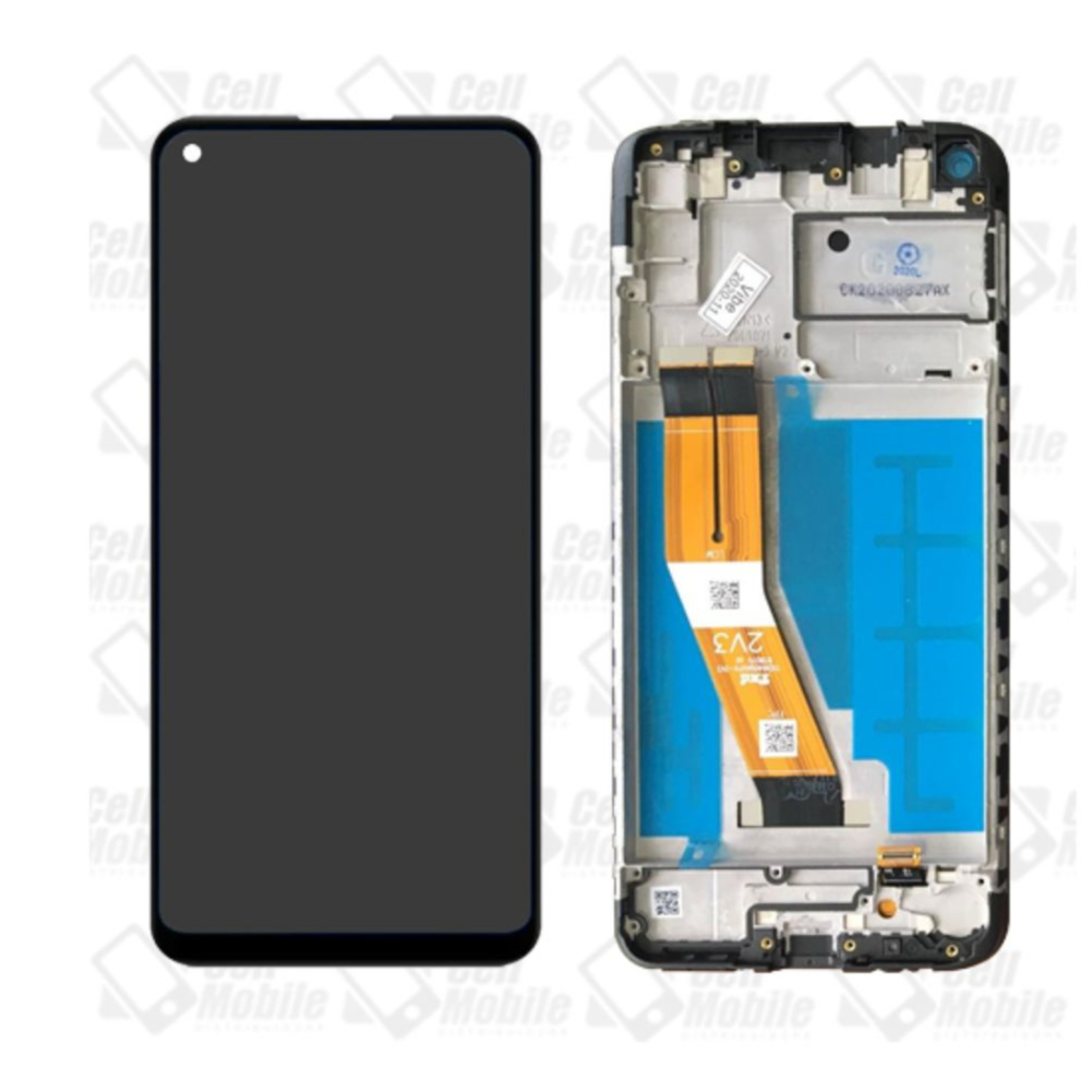 Tela Frontal Display Touch LCD Compatível A11 A115 Com Aro | Shopee Brasil