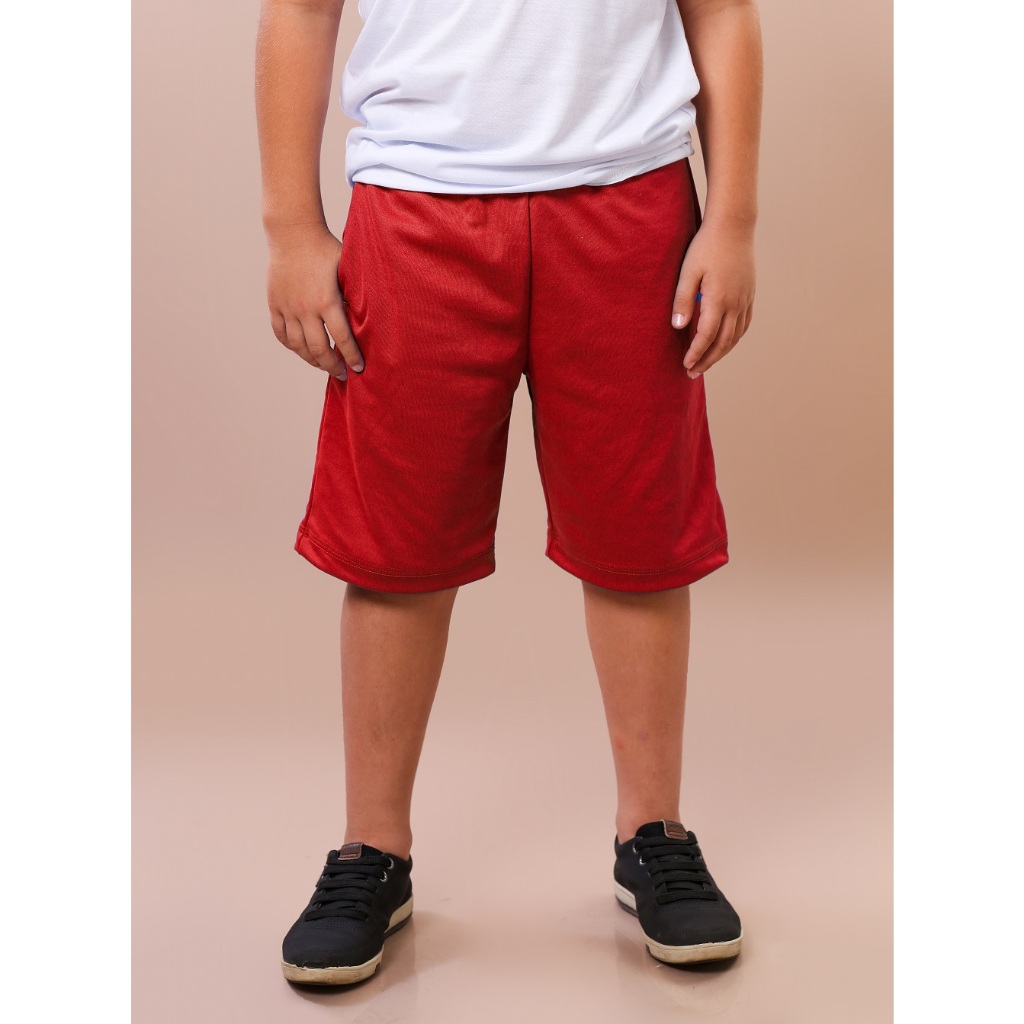 Bermuda escolar uniforme escolar infantil masculino short helanca ...