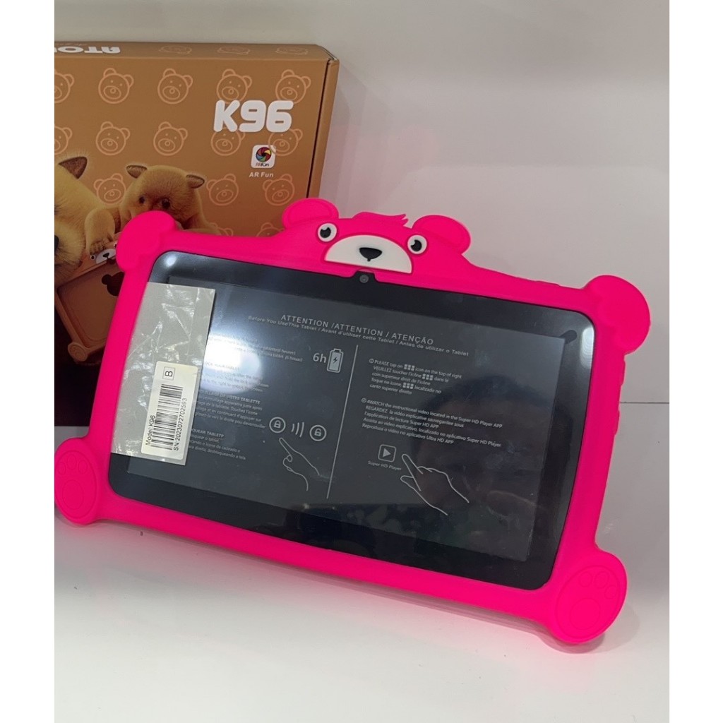 Tablet Infantil 2GB + 32GB Com Suporte Educativo Atouch K96 | Shopee Brasil